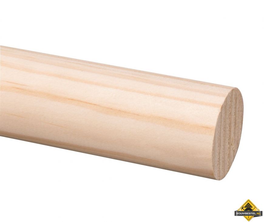 Ronde Houten Stok Mm Hout Cm Bouwbestel
